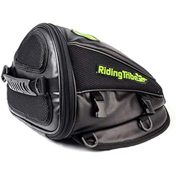 Amazon.com: Motorcycle Back seat Bag, Hkim Waterproof Motorcycle bag ...