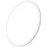1Pack 20 Inch Large LED Flush Mount Ceiling Light, 40W,4350LM, 3000K ...