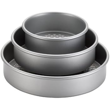 Amazon.com: Round Topsy Turvy Cake Pans Set: Tilted Cake Pans: Kitchen ...