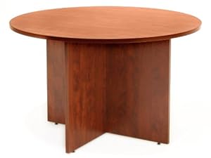 Amazon.com: Regency Legacy 42-inch Round Conference Table- Cherry ...