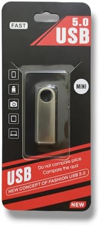 سعر USB 5.0 Wireless Metal Bluetooth Flash Drive for Car - Silver فى ...