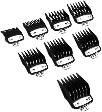 X spring Hair Clippers Guards, 8PCS Professional Hair Clipper Guide ...