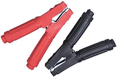 Xtremeauto 2 Pack Jump Lead Clamps Crocodile Clips 600amp Large Heavy ...