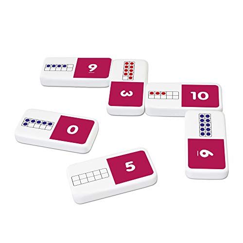 Junior Learning Ten Frame Dominoes Educational Action Games | Pricepulse