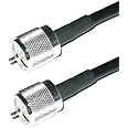 Amazon.com: MPD Digital Times Microwave LMR-240 Coaxial Cable with UHF PL-259 Male Connectors ...