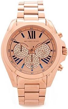 سعر ساعة برادشو للنساء بلون روز جولد من مايكل كورس، MK6321, ذهبي وردي ...