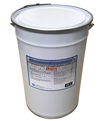 Universal Concrete Sealer - Satin Finish Concrete Seal Sealant (25 ...