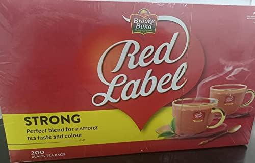 سعر Brooke Bond Red Label Black Tea 200 Teabags فى الامارات | بواسطة ...