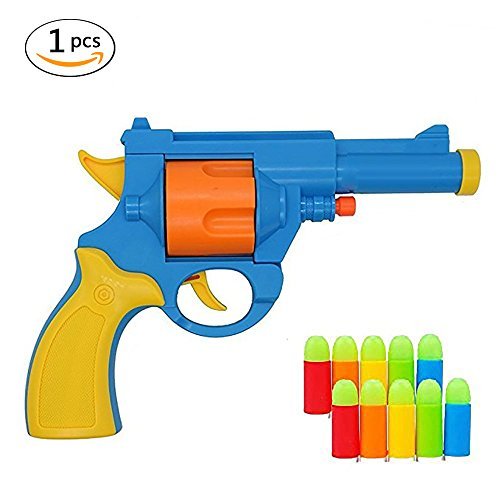 Pinovk 45 ACP British Bull-Dog Revolver Toy Gun with Soft Bullets ...