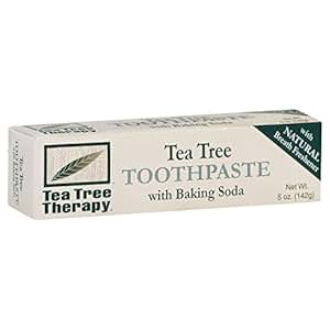 Amazon.com: Tea Tree Therapy Toothpaste with Baking Soda 5 Oz (2 Pack ...