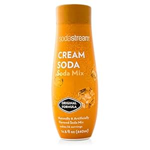 Amazon.com : SodaStream Cream Soda Syrup, 14.8 Fluid Ounce : Grocery ...