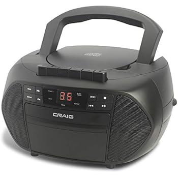 Amazon.com: Craig Electronics - CD Boombox with AM/FM Stereo Radio and ...