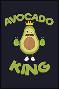 Avocado King: Blank Paper Sketch Book - Artist Sketch Pad Journal for ...