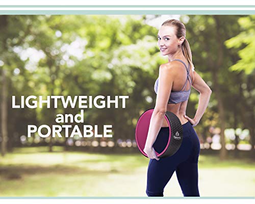 Nature's Integrity Yoga Wheel 13" - [Elite Series] Strongest, Most ...