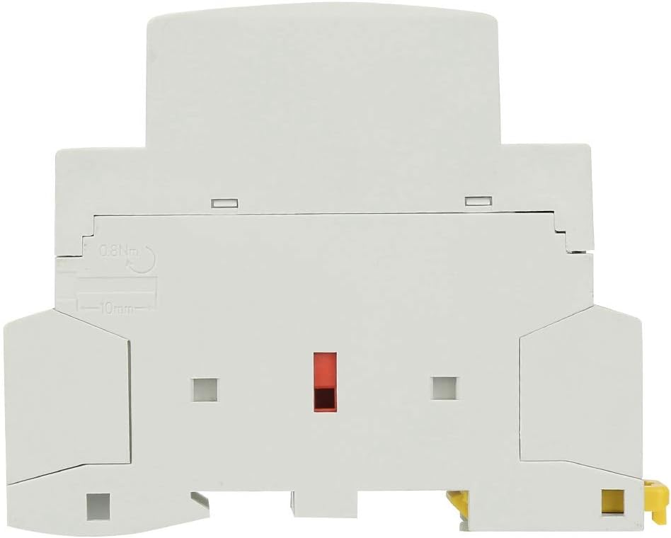 AC contactor 2P 16A 220V/230V,2NO 50/60HZ Din Rail Household AC ...