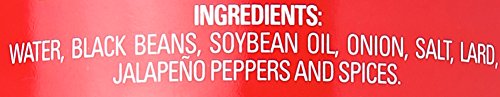 Vilore Foods Co La Costena Refried Black Beans, 20.5 oz (Pack of 2 ...