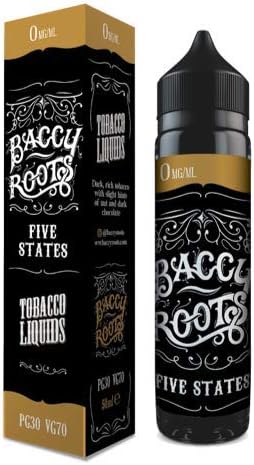 Baccy Roots – Tobacco Flavoured Shortfill 50ml (60ml Bottle – Nicotine ...