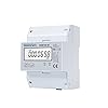 NURII SDM72D-M MID, 220/230V 10(100) A, 3 Phase 4 Wire, Din Rail Energy ...