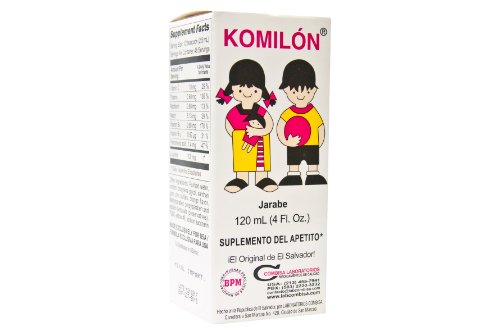 Komilon stimulant de l'appétit des enfants Sirop 4 oz - Jarabe ...