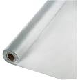 Amazon.com: Creative Converting Shimmering Silver Banquet Roll (013017 ...