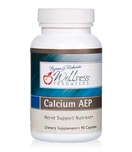 Amazon.com: Calcium AEP for Nerves, Cell Membranes (825mg 2-AEP Per ...