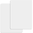 Amazon.com: 2pcs 15.7 X 11.8in Plastic Placemats Matte Transparent Heat ...