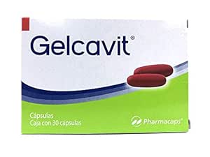 Gelcavit Vitaminas Y Minerales 30 Cápsulas Pharmacaps.: Amazon.com.mx ...