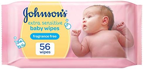 Johnson's Extra Sensitive Baby Wipes (Pack of 56) price in Saudi Arabia ...