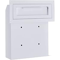 flybold Through-the-Door Locking Key Drop Box Heavy Duty Rainproof Door ...