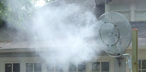 Buy 24 Inch Oscillating Misting Fan Kit with High Pressure Misting Pump ...