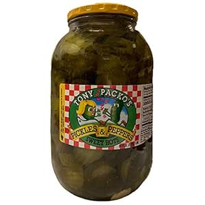 Amazon.com : Tony Packo's Sweet Hot Pickles & Peppers : Grocery ...