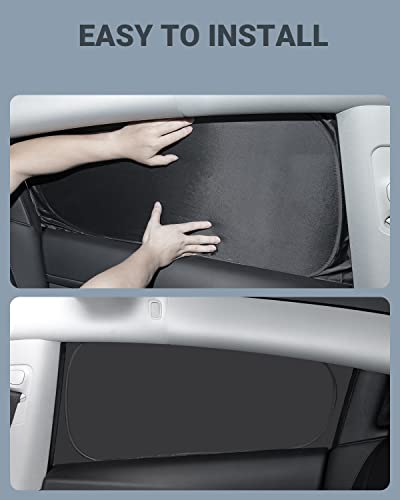 BASENOR 2017-2023 Tesla Model 3 Sunshade Side Windows Rear Windshield ...