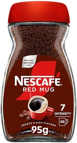 Nescafe Red Mug Instant Coffee Jar 95g price in Saudi Arabia | Amazon ...