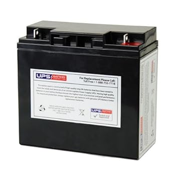 Amazon.com: Power-Sonic PS-12180-NB 12V 18Ah Sealed Lead Acid - AGM ...