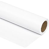 Amazon.com: WRAPAHOLIC Wrapping Paper Roll - Elegant White for Birthday ...