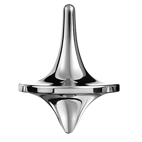 Galleon - ForeverSpin Polished Stainless Steel Spinning Top - Spinning ...