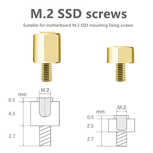 MHQJRH M.2 2280 SSD heat sink with mounting screw kit for ASUS | Pricepulse