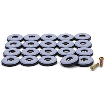 1-1/4" Screw on Furniture Glides Sliders for Wooden Furniture-FURNIGEAR ...