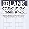 The Blank Comic Book Panelbook - Staggered, 7"x10", 127 Pages: Comics ...