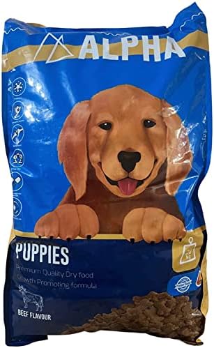 Alpha Puppies Premium Quality Dry Food - Beef Flavour - 20kg price in ...