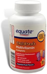 Equate - Children's Multivitamin, 150 Chewable Tablets : Health & Household