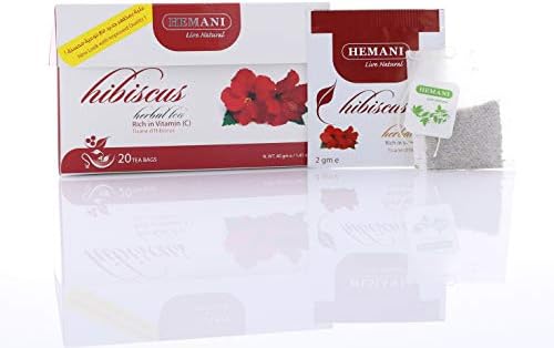 سعر Hemani Hibiscus Herbal Tea 20 Bags فى الامارات | بواسطة امازون ...
