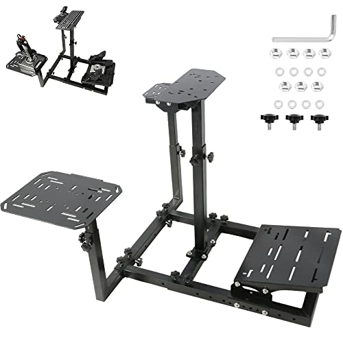 Supllueer Flight Game Mount & Racing Simulator Stand with Multiple ...