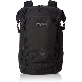 Amazon.com: JanSport Watchtower Laptop Backpack - Black Ballistic Nylon ...