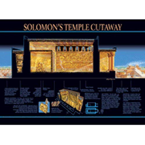 Solomon's Temple Cutaway Wall Chart-Laminated (Exclusive! Solomon's ...