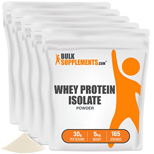 BULKSUPPLEMENTS.COM Whey Protein Isolate - Unflavored Protein Powder ...