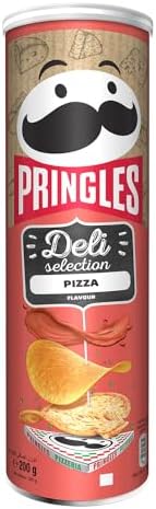Pringles Deli Pizza Flavour - Potato Chips - 200g - Crispy Snack ...