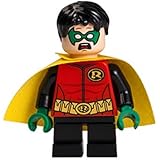 Amazon.com: LEGO DC Comics Super Heroes Batman Minifigure - Robin (Red ...