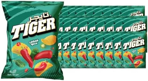 Tiger Max sweet chili chips 45 g x 28 packs - sweet and spicy chips ...