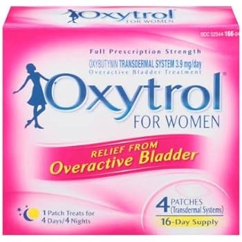 Amazon.com: Oxytrol Women Overactive Bladder Transdermal Oxybutynin ...